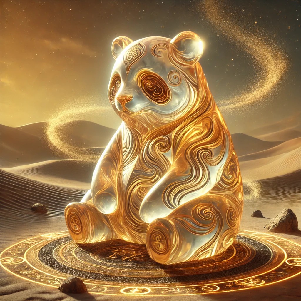 Sand Panda Crystal – MoriiHub