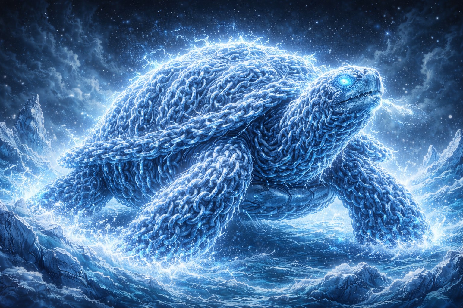 Ice Turtle Chain – MoriiHub