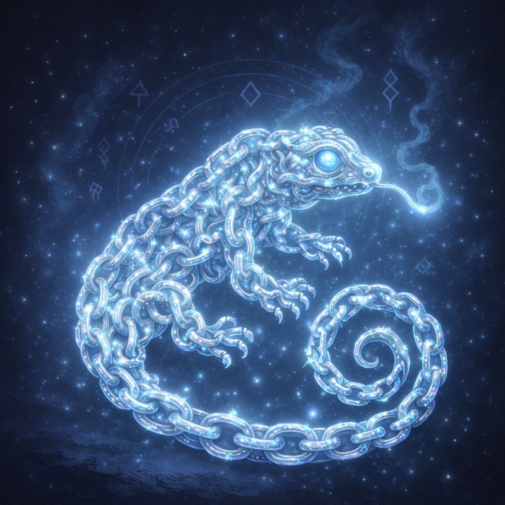 Starlight Lizard Chain – MoriiHub